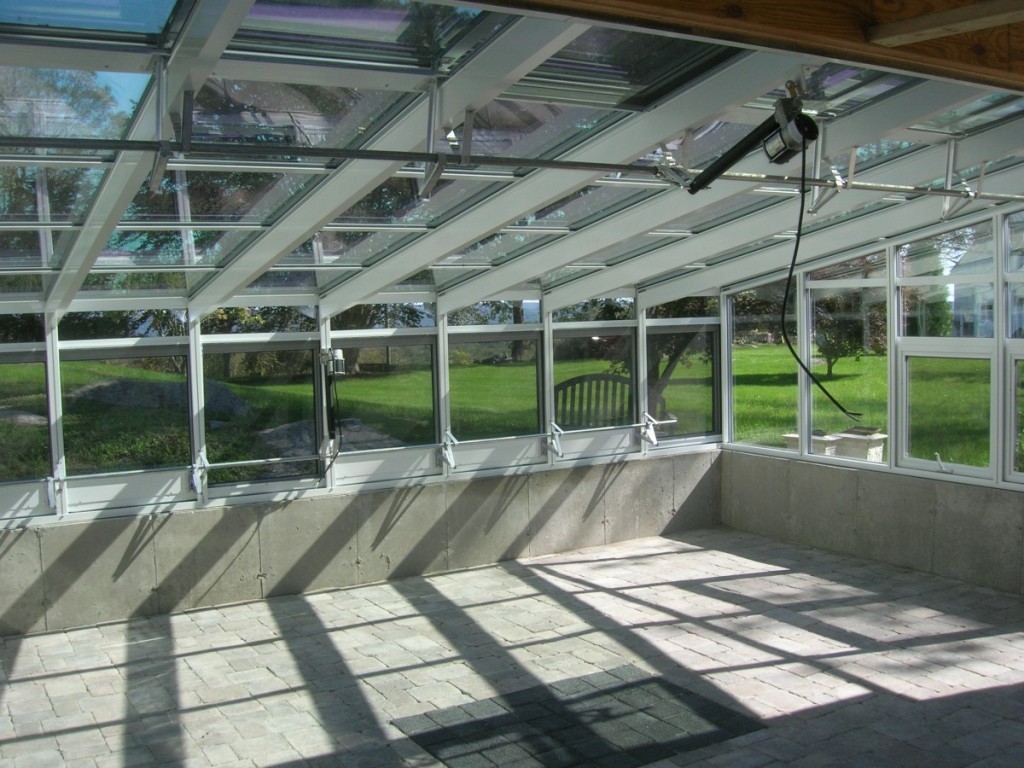 Lean-to Solarium | Glass House, LLC
