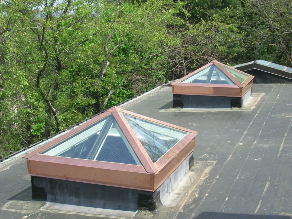 Pyramid And Hip Skylights Glass House Llc
